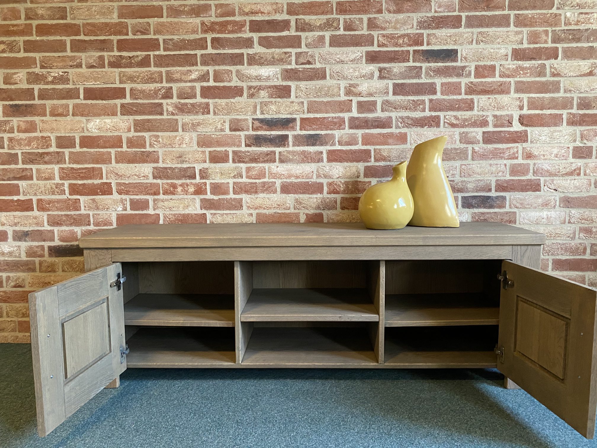 Tv Meubel Vancouver Massief Eikenhout BKS Holland 174cm OUTLET ...
